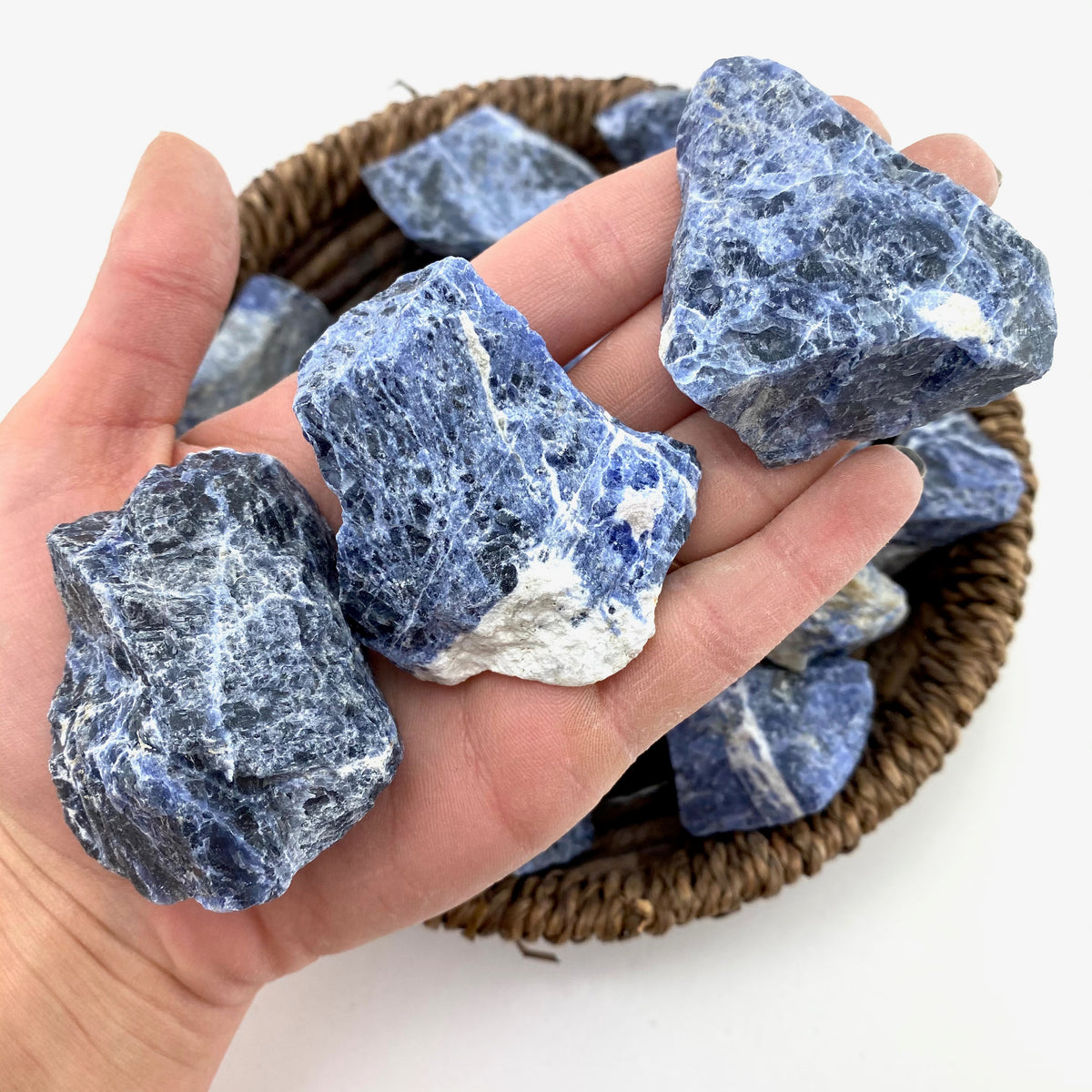 Sodalite Rough, One Stone or Baggy, Raw Sodalite, Rough Sodalite – Moon ...