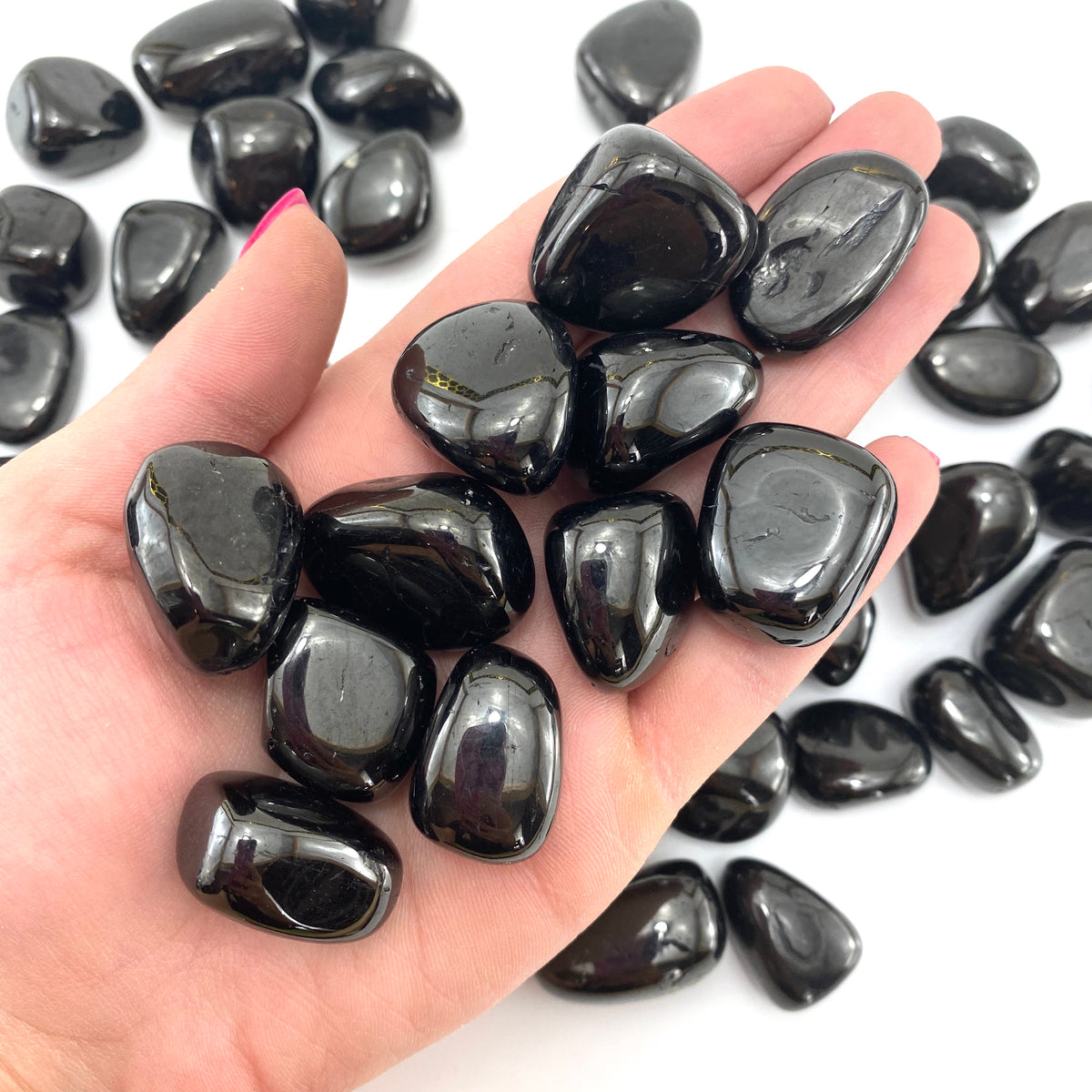 Tumbled Jet, Jet Healing Stone, Tumbled Jet, Natural Jet – Moon ...